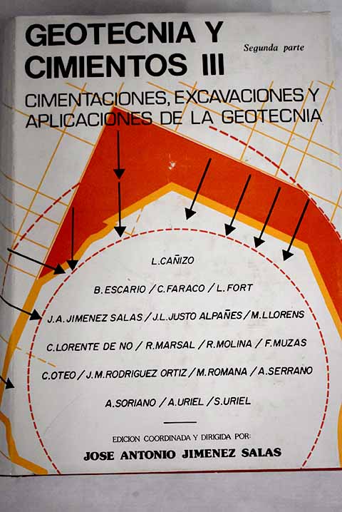 Geotecnia y cimientos, III. Cimentaciones, excavaciones y aplicaciones ...