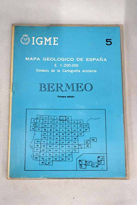 Mapa geológico de España: E. 1:200.000: síntesis de la cartografía ...