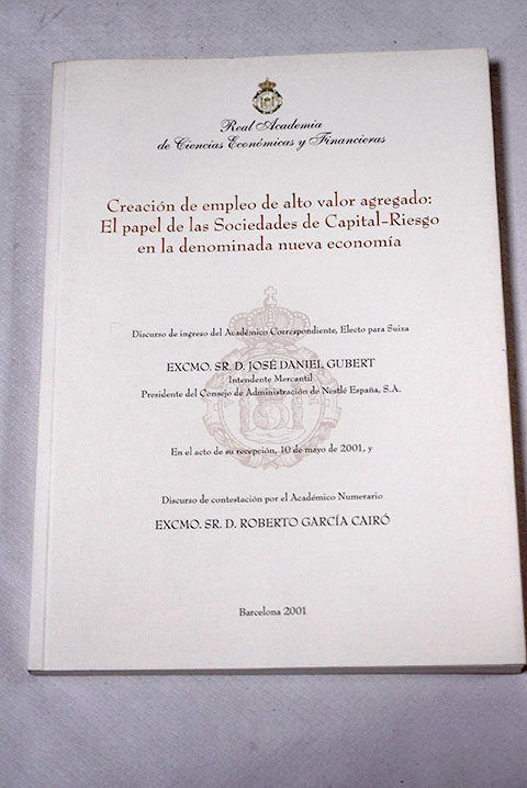 Creación de empleo de alto valor agregado: el papel de las Sociedades ...