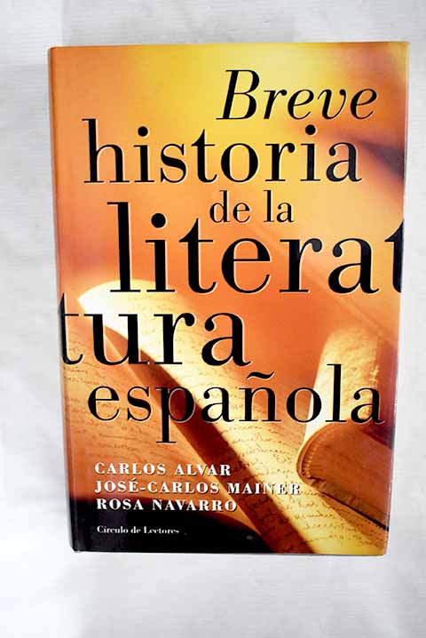 Breve historia de la literatura española - Uniliber.com | Libros y ...
